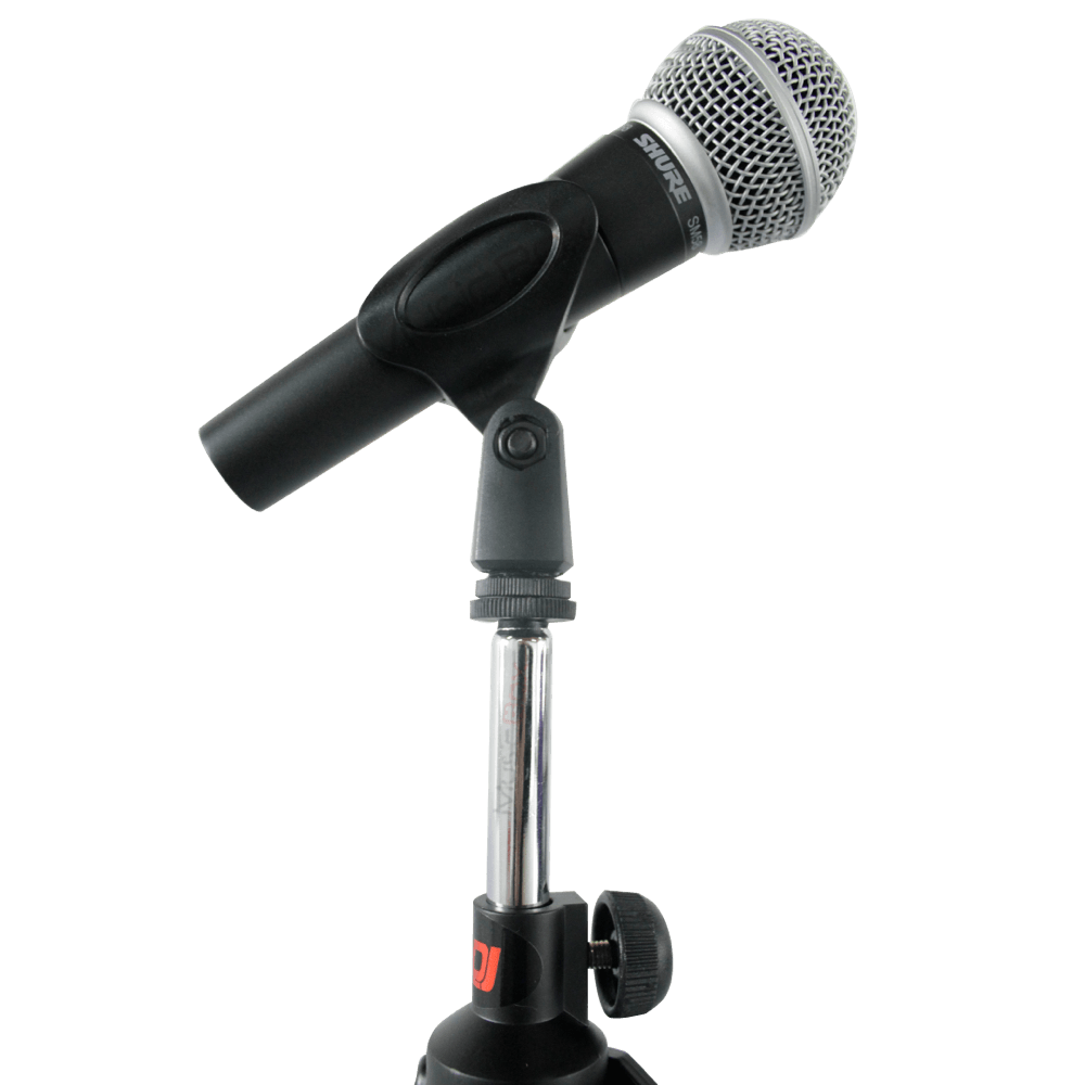 exito.com | Base microfono de mesa metalica con piana Pro Dj MS27C Negro