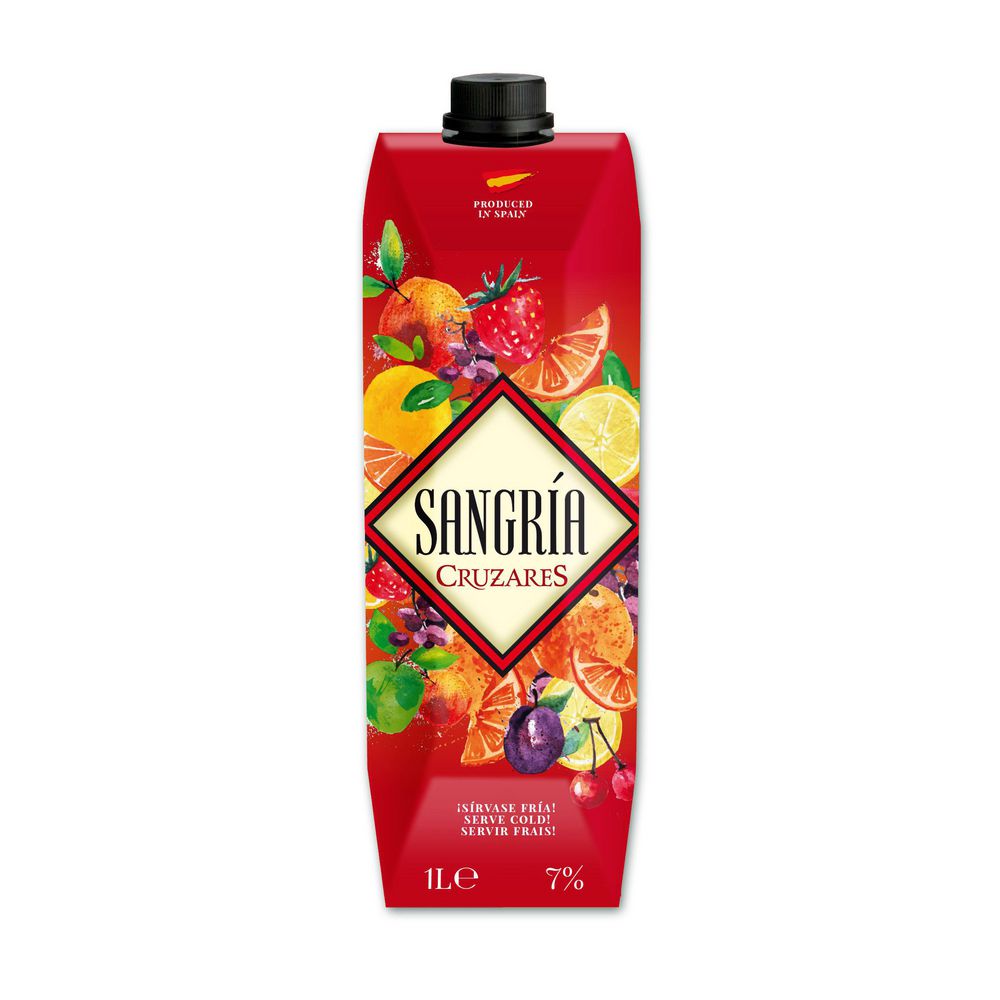 Sangria CRUZARES MARCA EXCLUSIVA 1000 Mililitro - exito.com