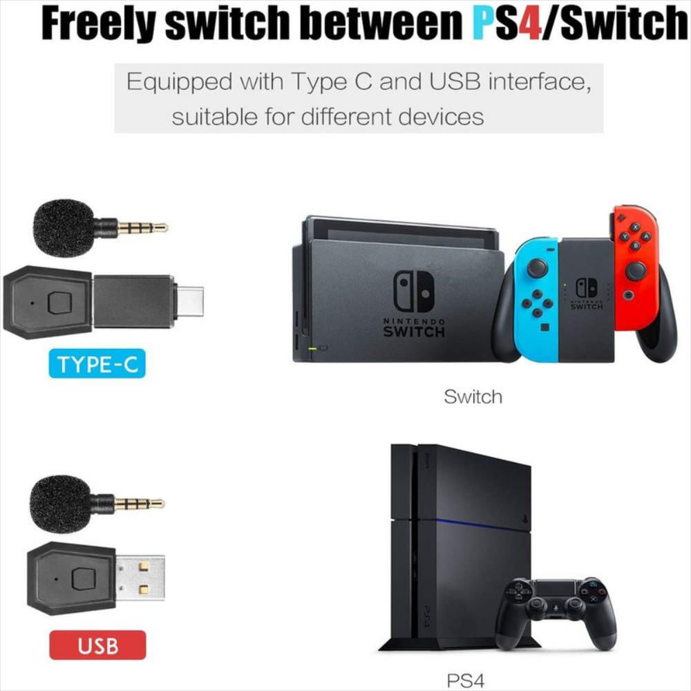Type-C Bluetooth Adapter A2DP SBC Low Latency MIC USB-C