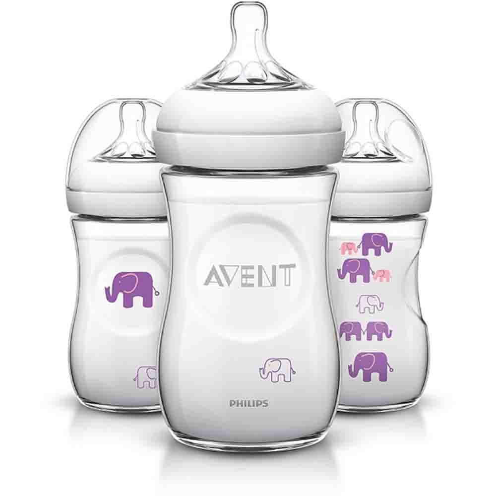 exito.com | Tetero Philips Avent Elefantes de 9 Oz