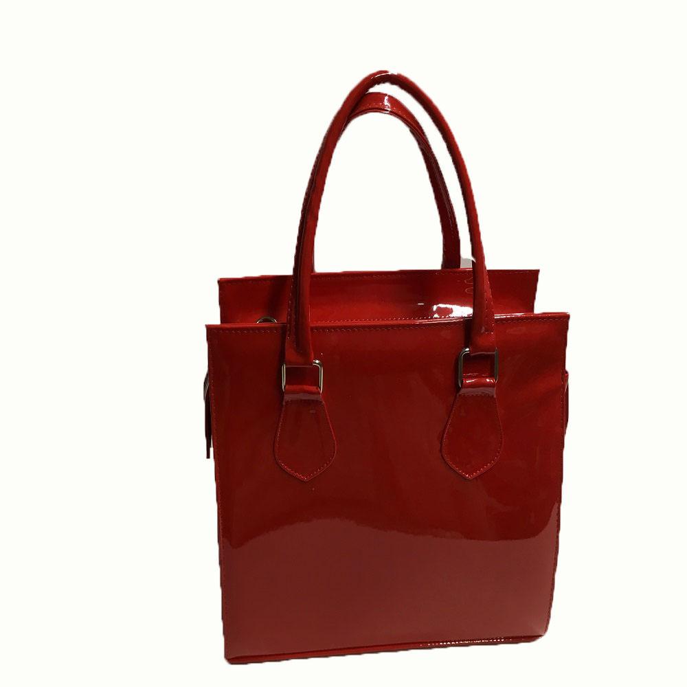 exito.com | Cartera Dama En Charol Rojo