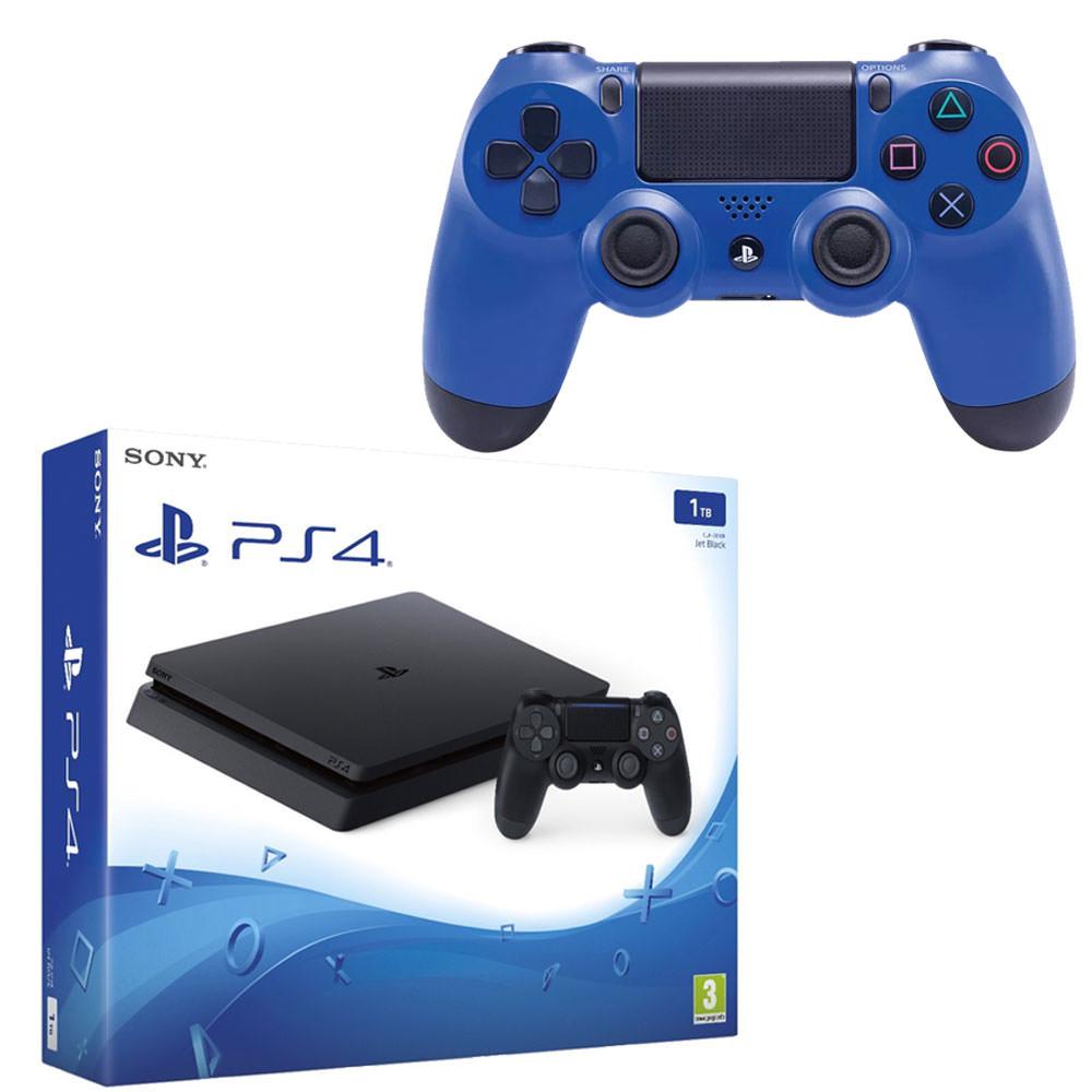 Consola Ps4 Slim 1T + Control Azul