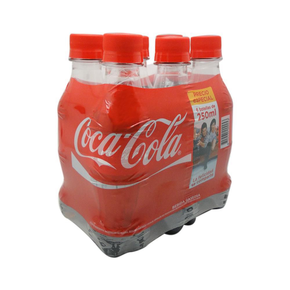 Sixpack Coca Cola Mini Pet 1500 ml - exito.com