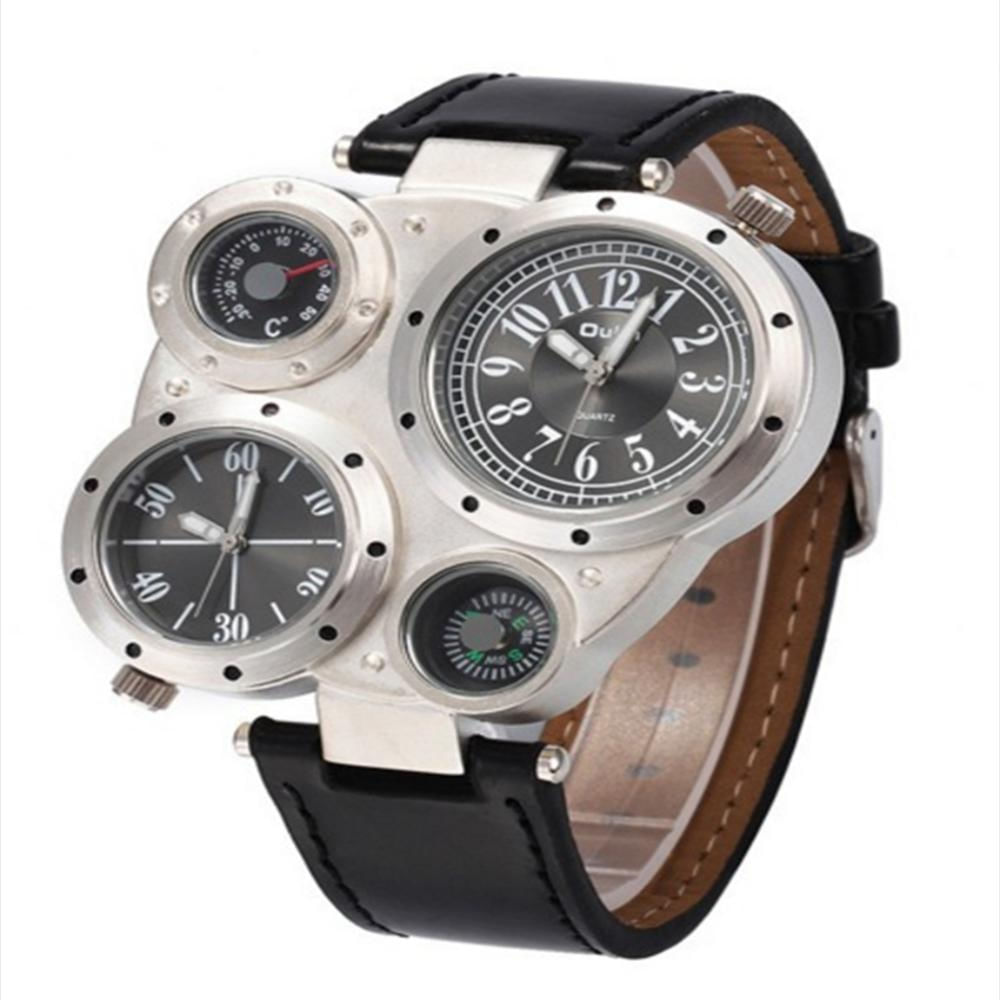 exito.com | Reloj OULM 9415 - Plata Negro