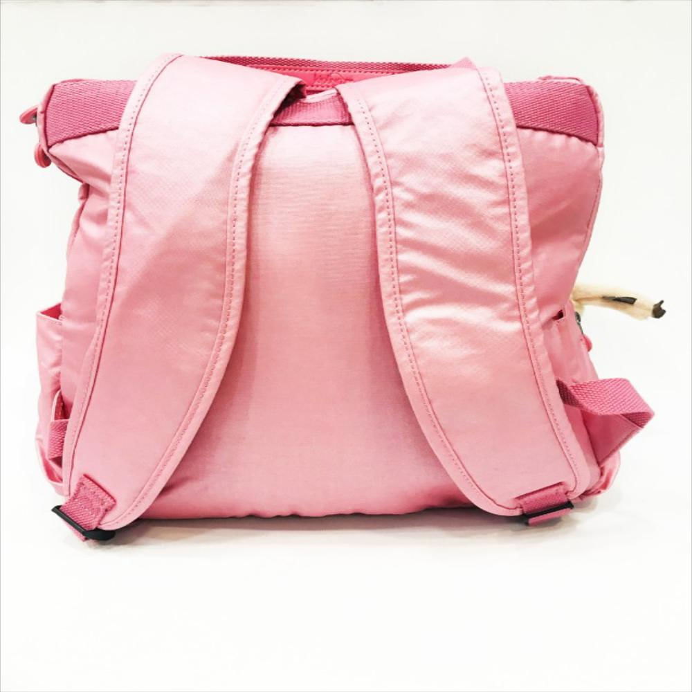 exito.com | Pañalera Kipling Audra Rosa Metalizado