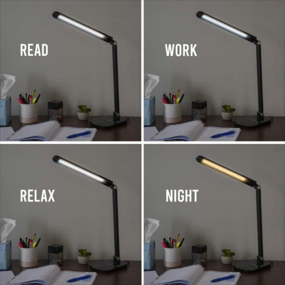 exito.com | Lámpara De Escritorio Led Regulable Con 4 Modos