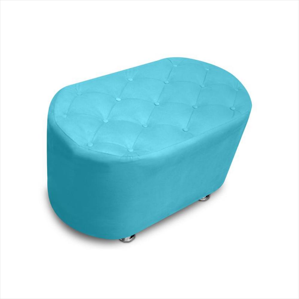 exito.com | Pufff Magic Class Pill 90X40x40 Ecocuero Azul | Éxito