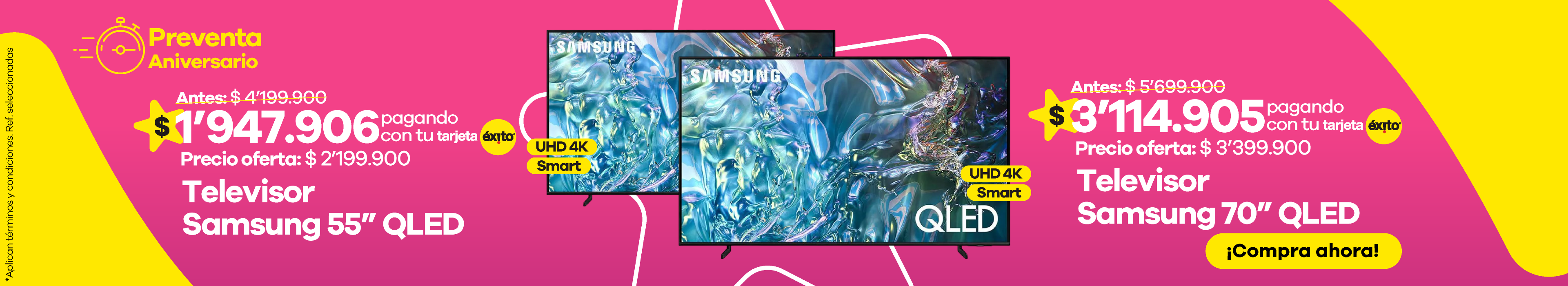 Televisores | Éxito