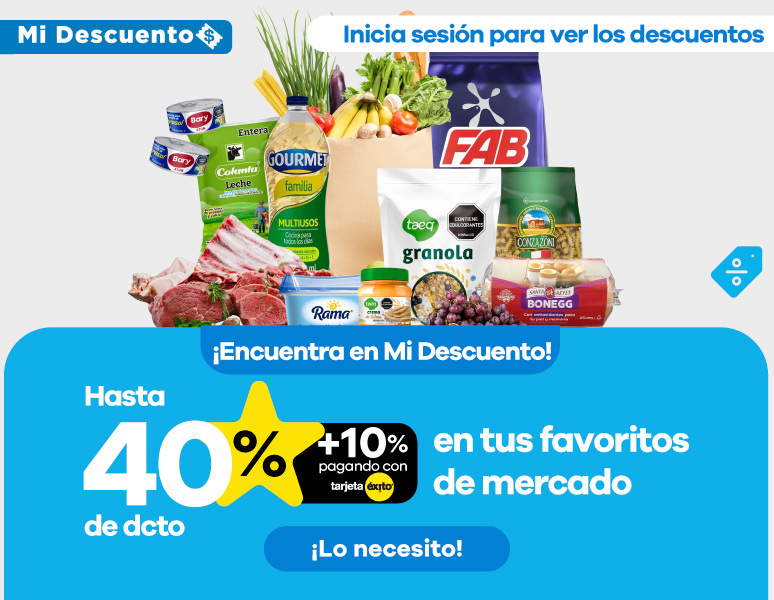 Ofertas en productos de Supermercado | Éxito